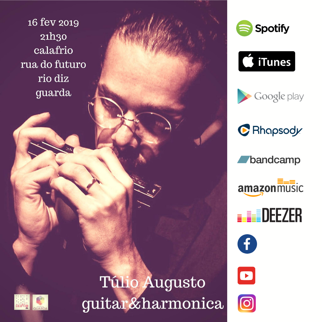 Túlio Augusto: Guitar & Harmonica – Teatro do CalaFrio – Túlio Augusto